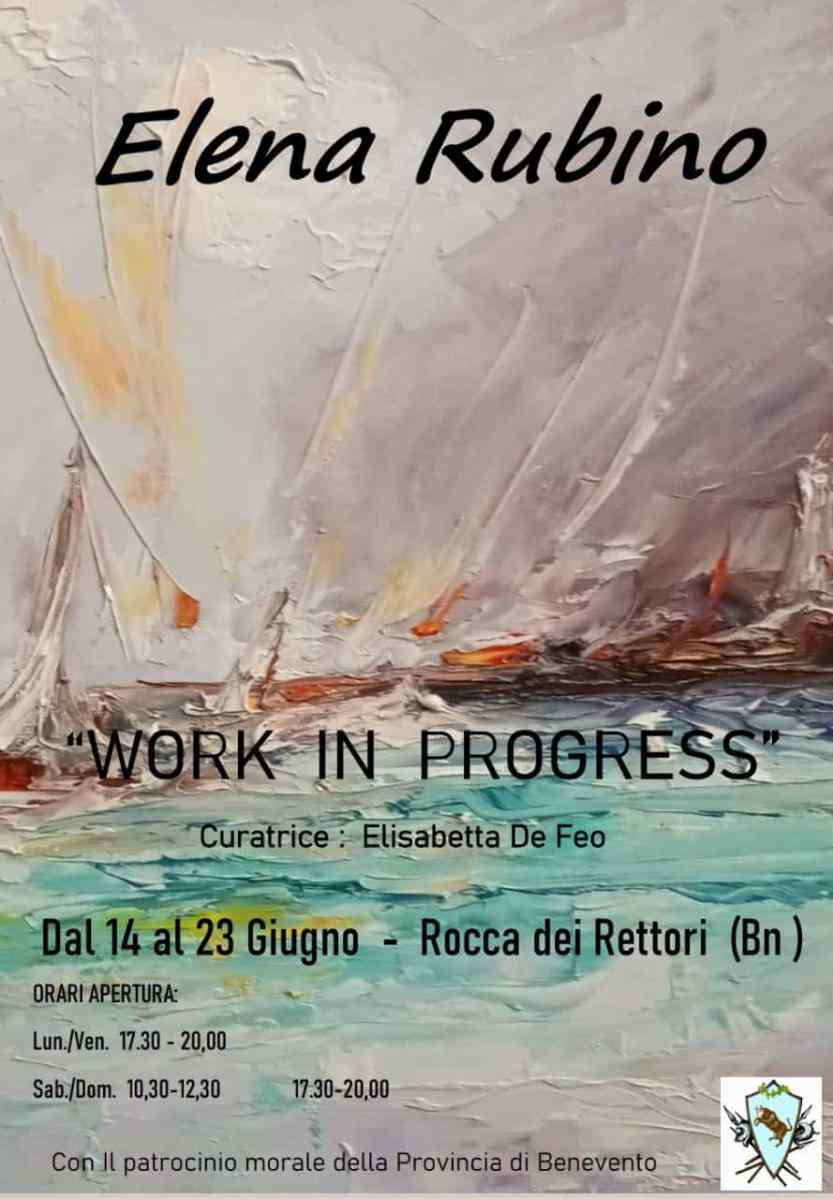 L’Artista Contemporanea Elena Rubino Illumina la Rocca dei Rettori a ...